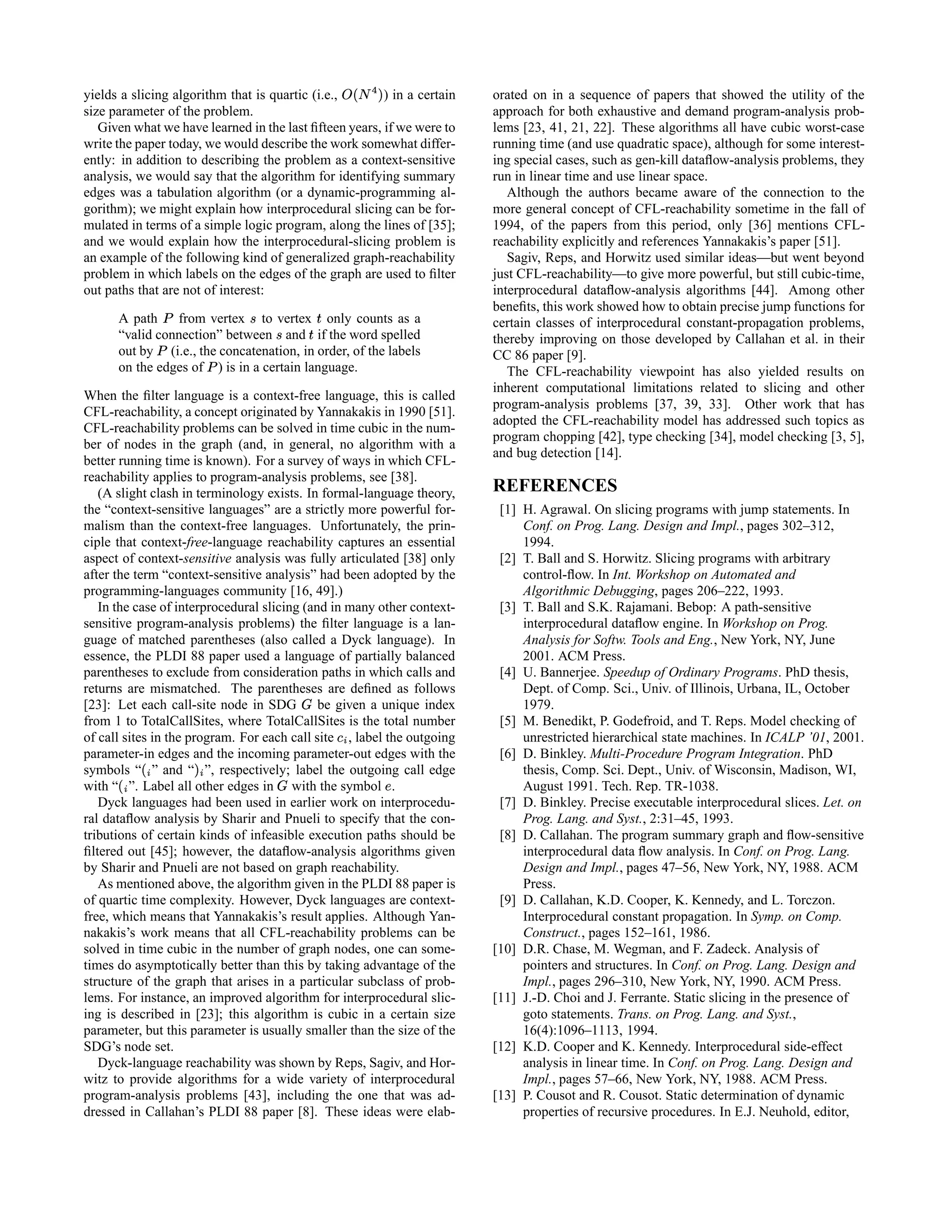 Interprocedural Slicing Using Dependence Graphs | PDF