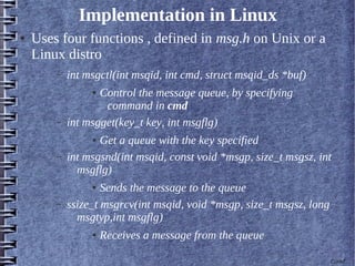 Inter process communication using Linux System Calls | PDF | Operating Systems | Computer ...