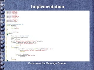 Inter process communication using Linux System Calls | PDF | Operating Systems | Computer ...