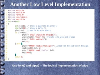 Inter process communication using Linux System Calls | PDF | Operating Systems | Computer ...