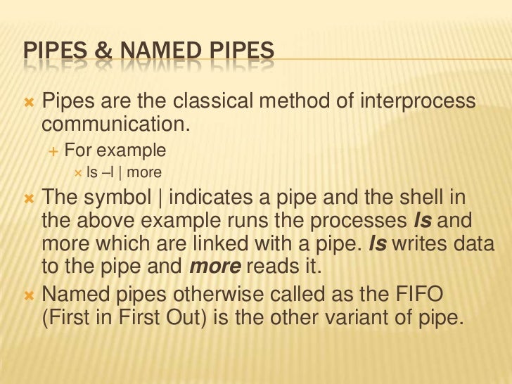 Inter process communication