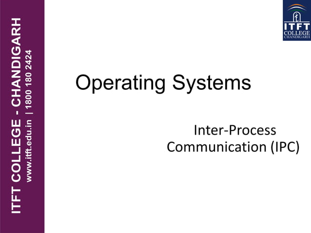 ITFT_Inter process communication | PDF | Email | Internet