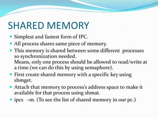 Inter process communication | PDF