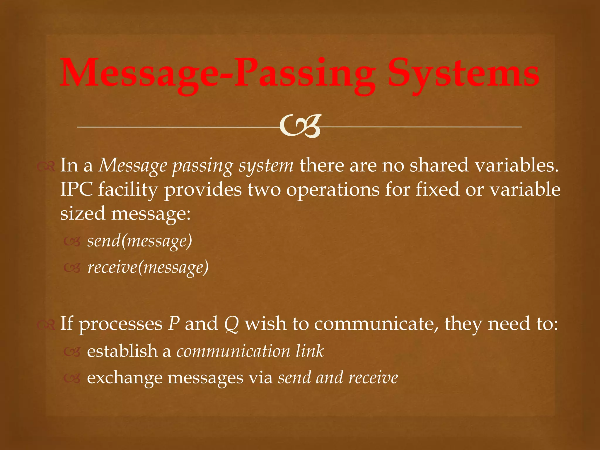 Inter Process Communication | PPTX
