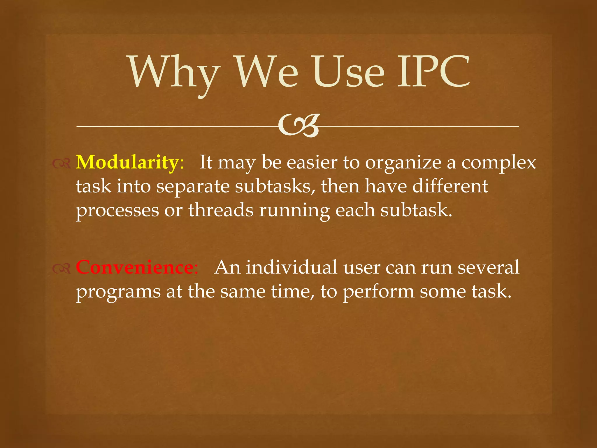 Inter Process Communication | PPTX