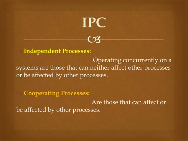 Inter Process Communication | PPTX