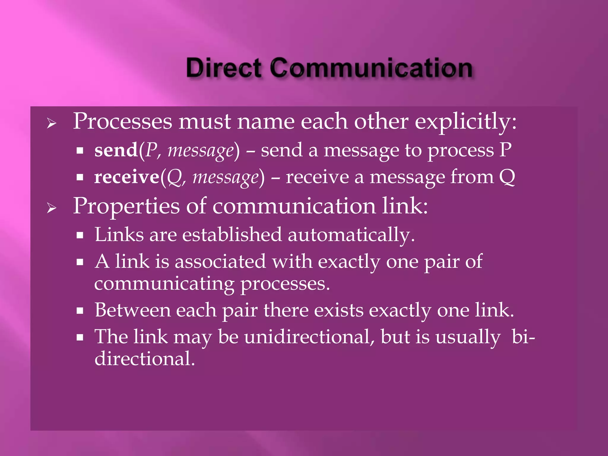 Inter process communication | PPT