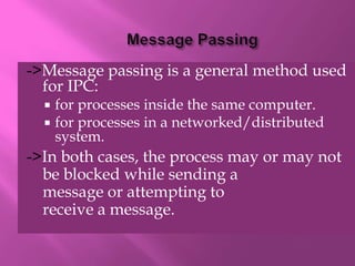 Inter process communication | PPT