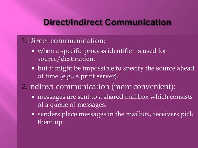 Inter process communication | PPT