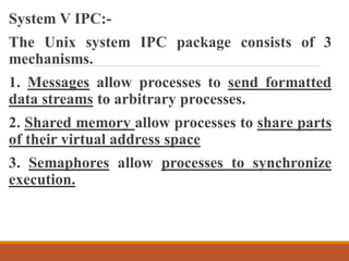 Inter Process Communication PPT | PPT