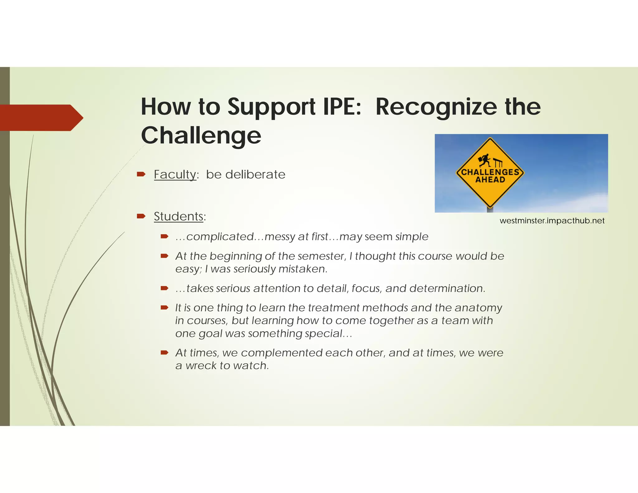 Interprofessional graduate healthcare students' professional identity | PPT