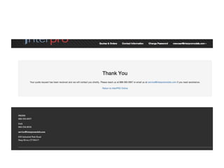 InterPRO Project Management System | PPT