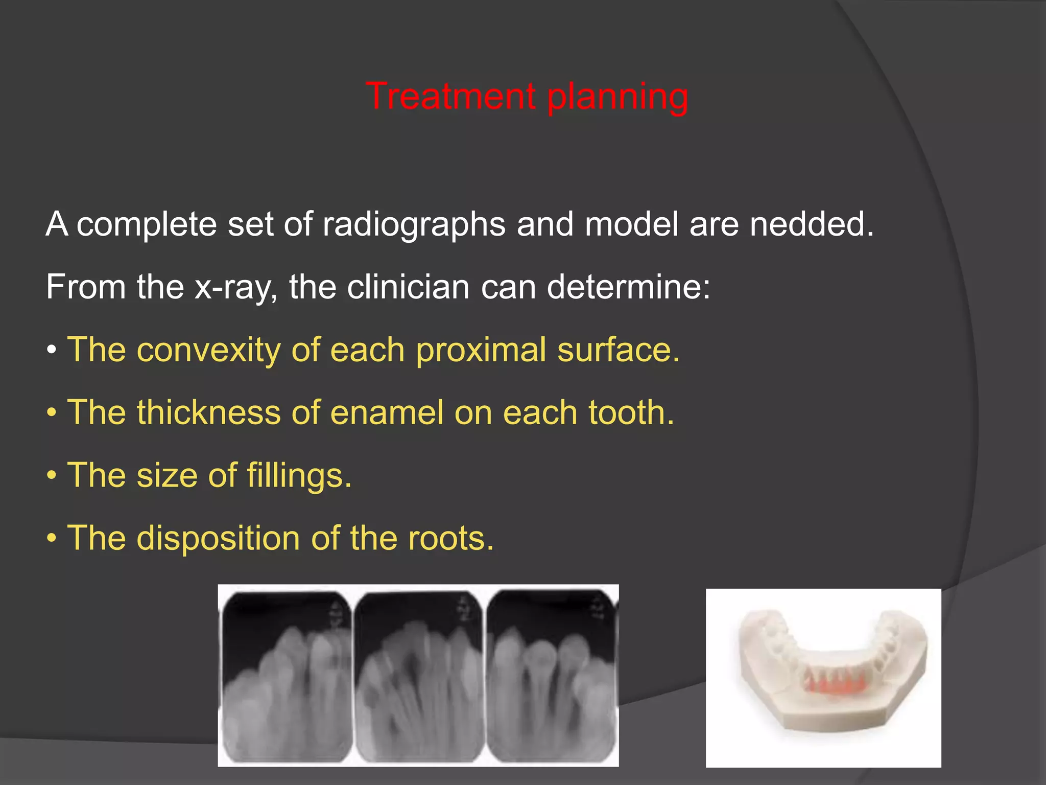 Interproximal Enamel Reduction (stripping) | PPTX