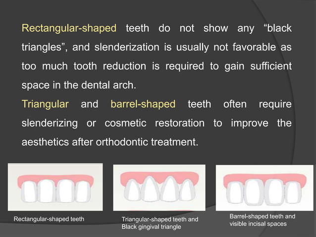 Interproximal Enamel Reduction (stripping) | PPTX | Dental Health ...