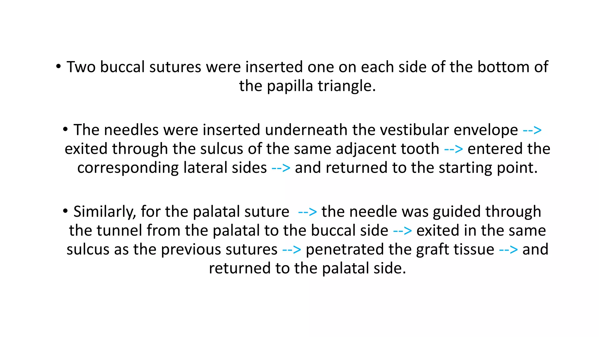 Interproximal tunneling with a customized connective tissue graft a ...