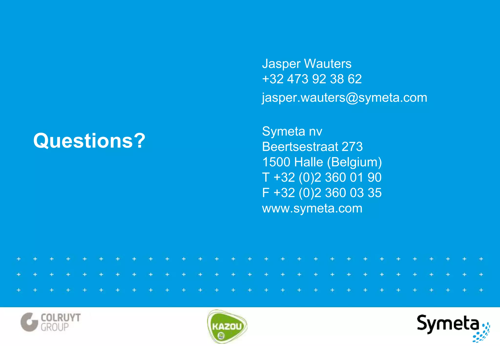Symeta @Interquest Brussels: Kazou Vakantiekrant | PPT