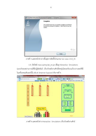 Interractive simulation | PDF