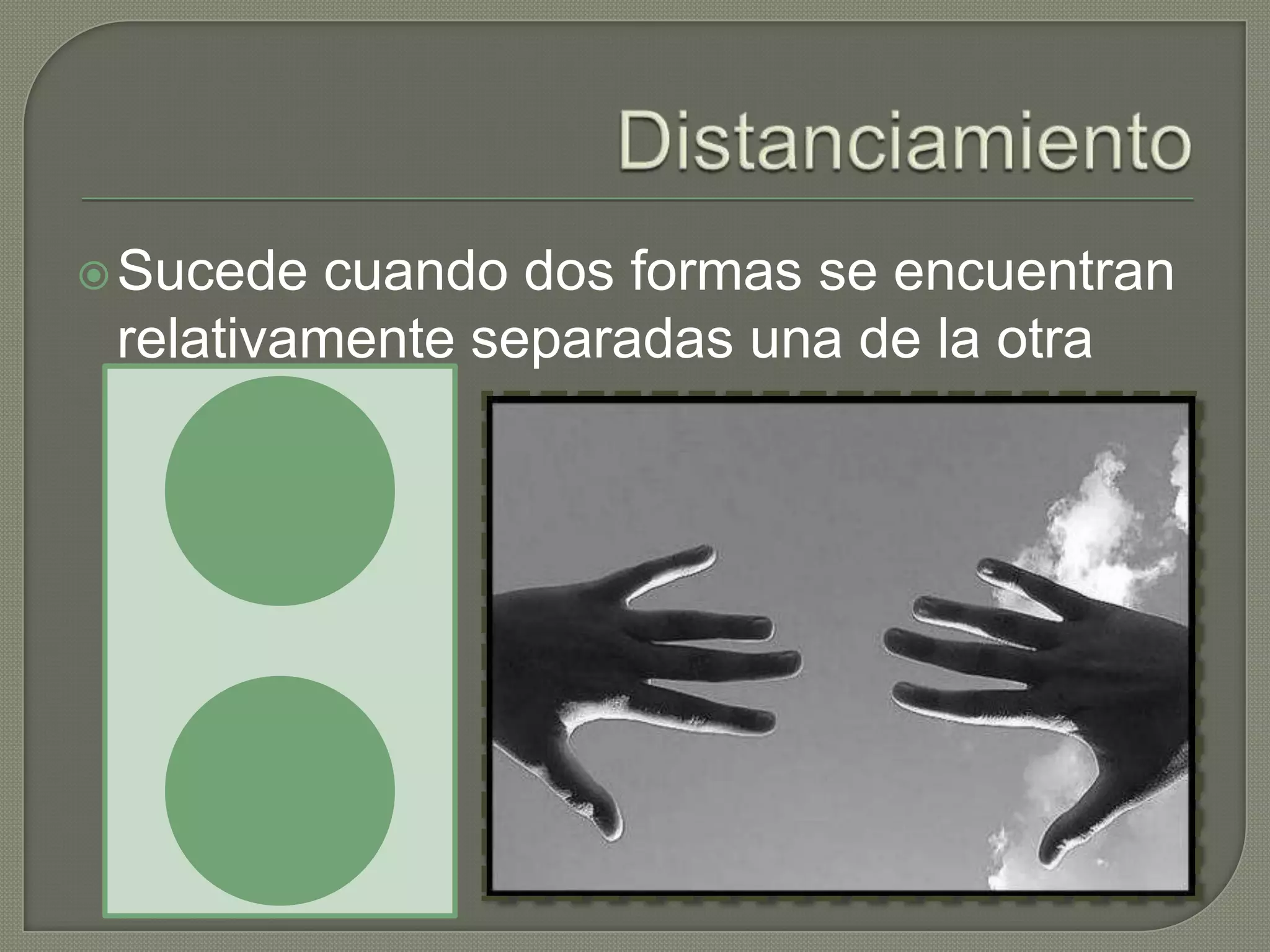 Interrelación de las formas | PPTX