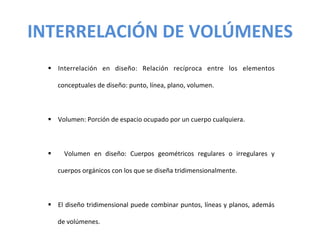 Interrelación de volúmenes | PDF