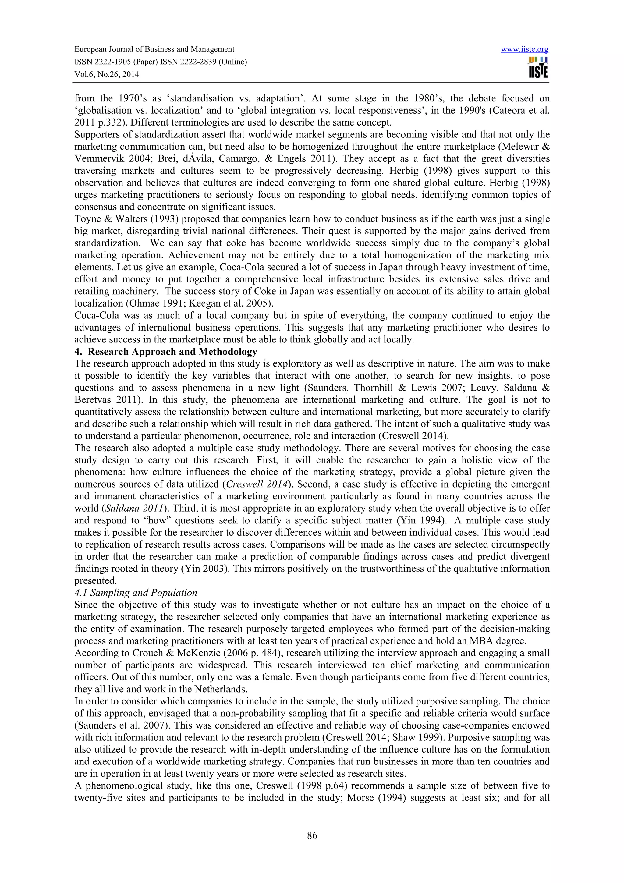 Interrelationship between culture and marketing strategy | PDF