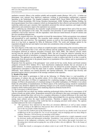 Interrelationship between culture and marketing strategy | PDF