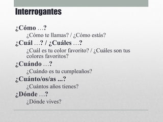Interrogantes | PDF