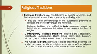 Interrogating how the media portrays contemporary religion- The ...