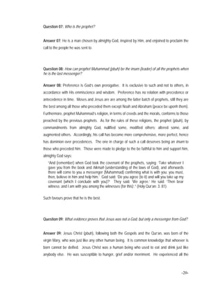 Interrogating islam questions and answers on islam | PDF