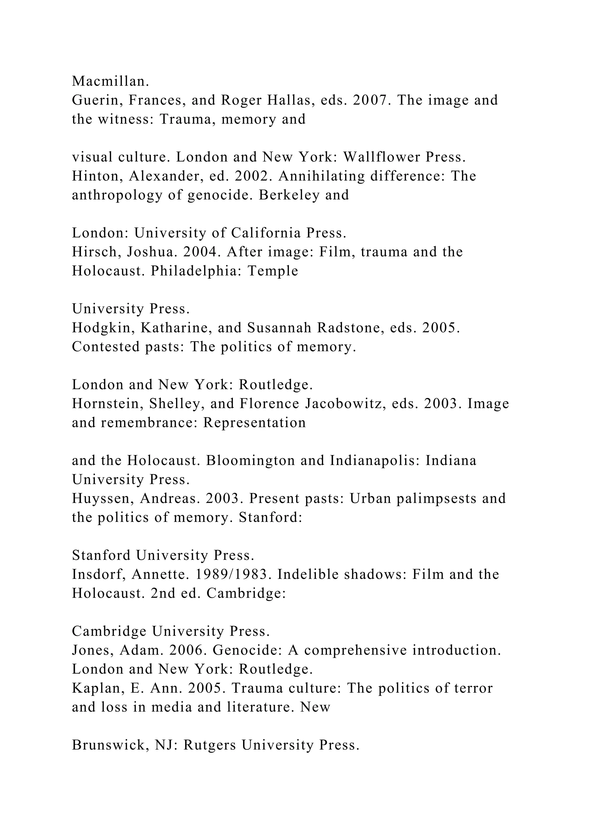 Interrogating trauma Towards a critical trauma studiesAnt.docx