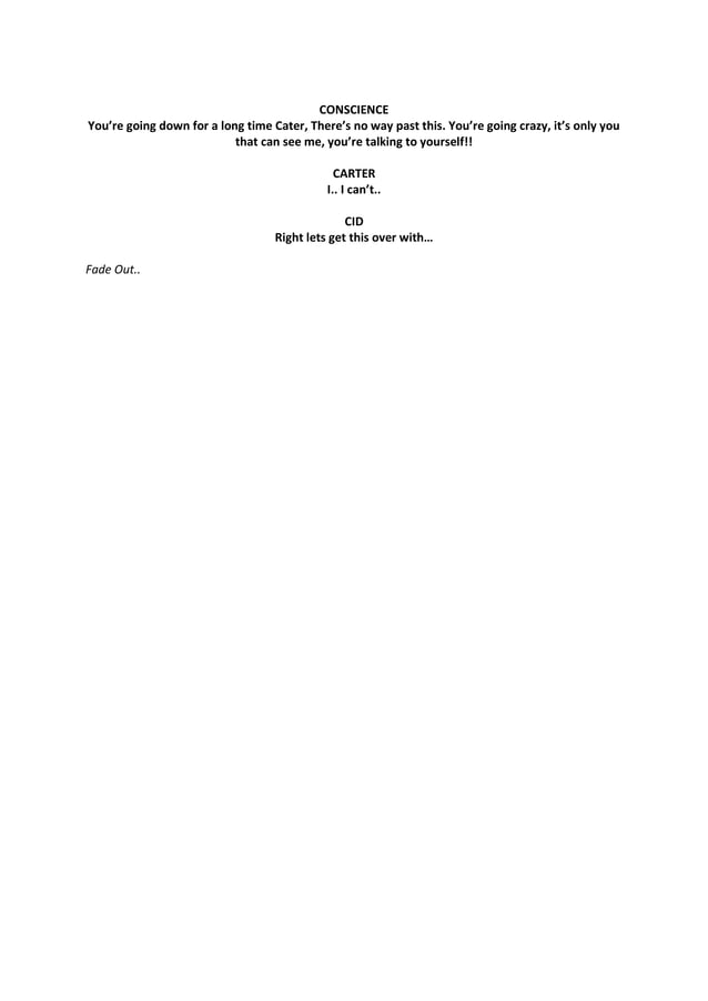 Interrogation script | PDF
