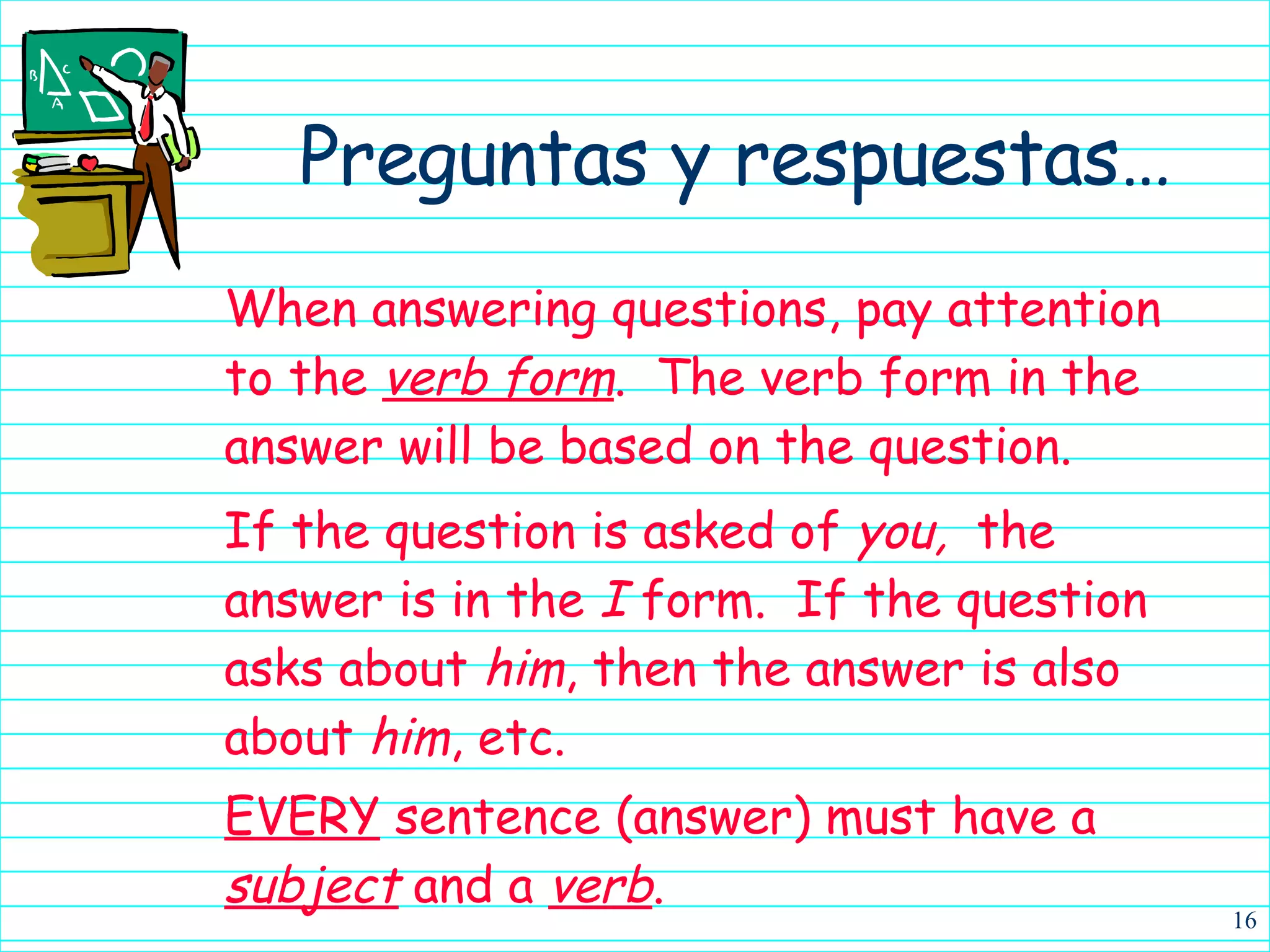 Interrogativas | PPT