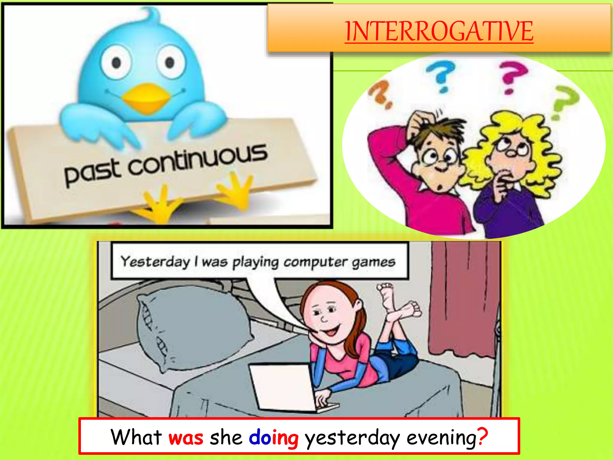 Interrogative form - Grammar and examples | PPTX