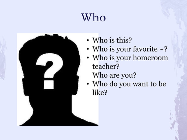 Interrogatives [Japanese junior high school second year] | PPTX ...