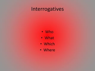 Interrogatives [Japanese junior high school second year] | PPTX