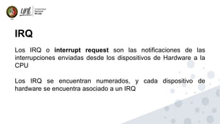 Interrupciones de Hardware | PPTX