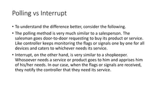 interrupt .pptx | Operating Systems | Computer Software and Applications