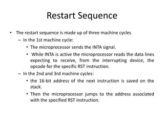 Introduction to Interrupts of 8085 microprocessor | PPT