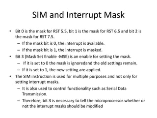 Introduction to Interrupts of 8085 microprocessor | PPT