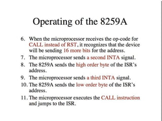 Introduction to Interrupts of 8085 microprocessor | PPT