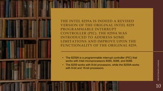 INTERRUPT CONTROLLER 8259 MICROPROCESSOR | PPTX