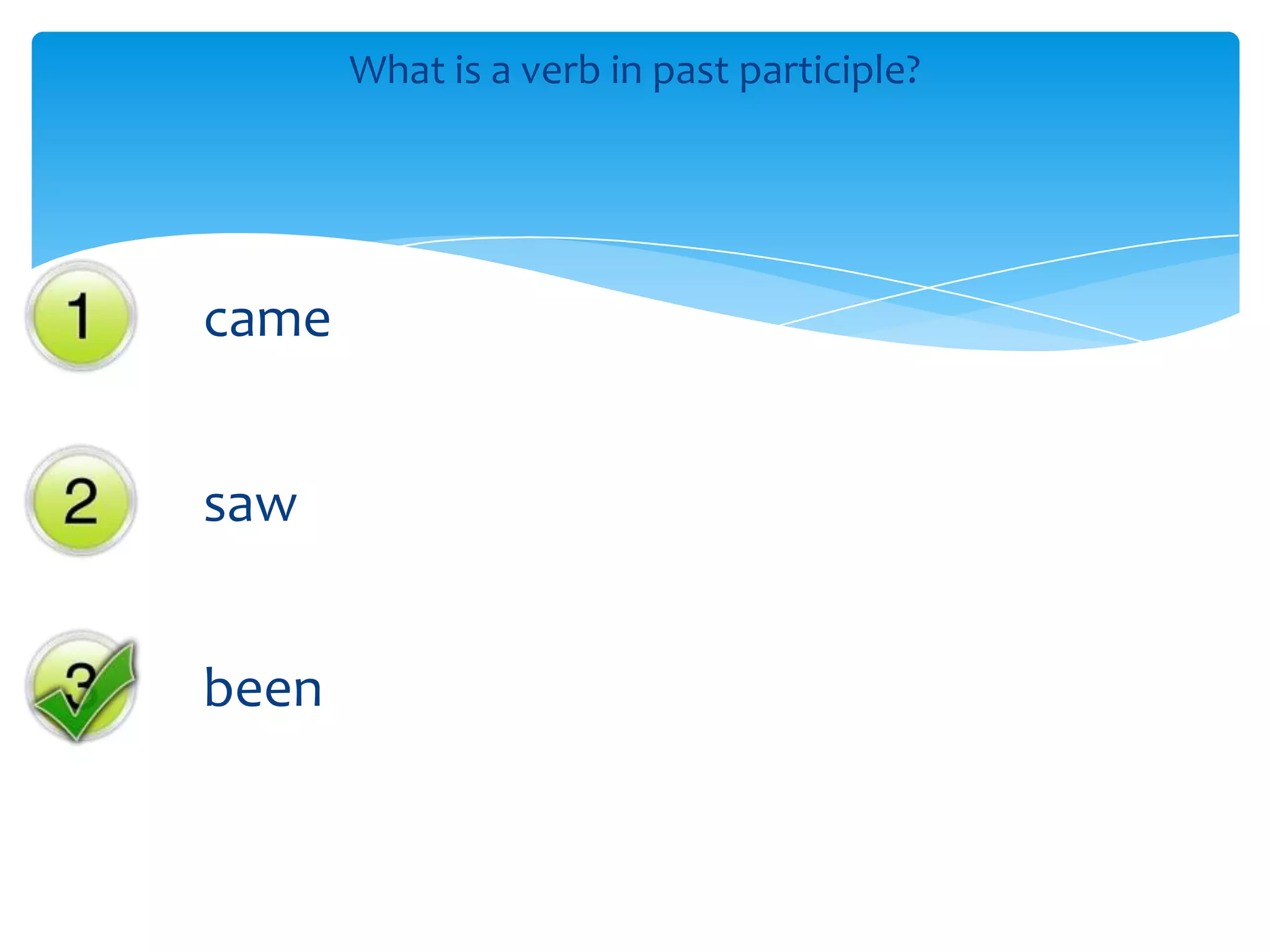 Interrupted past progressive ejemplos de test | PPTX