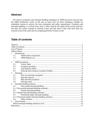 Interrupt handling | PDF