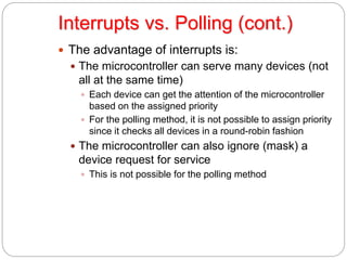 Interrupt in 8051 | PPTX