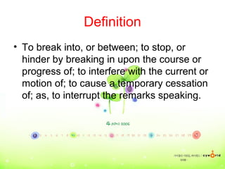 Interrupting | PPT