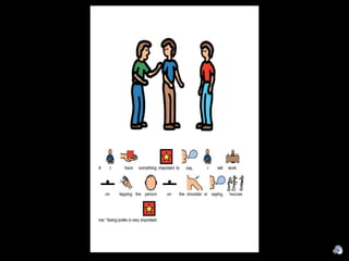 Interrupting social story slide show 2015 | PPTX