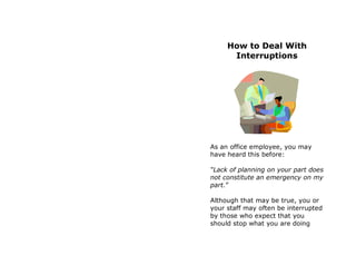 Interruptions | PDF