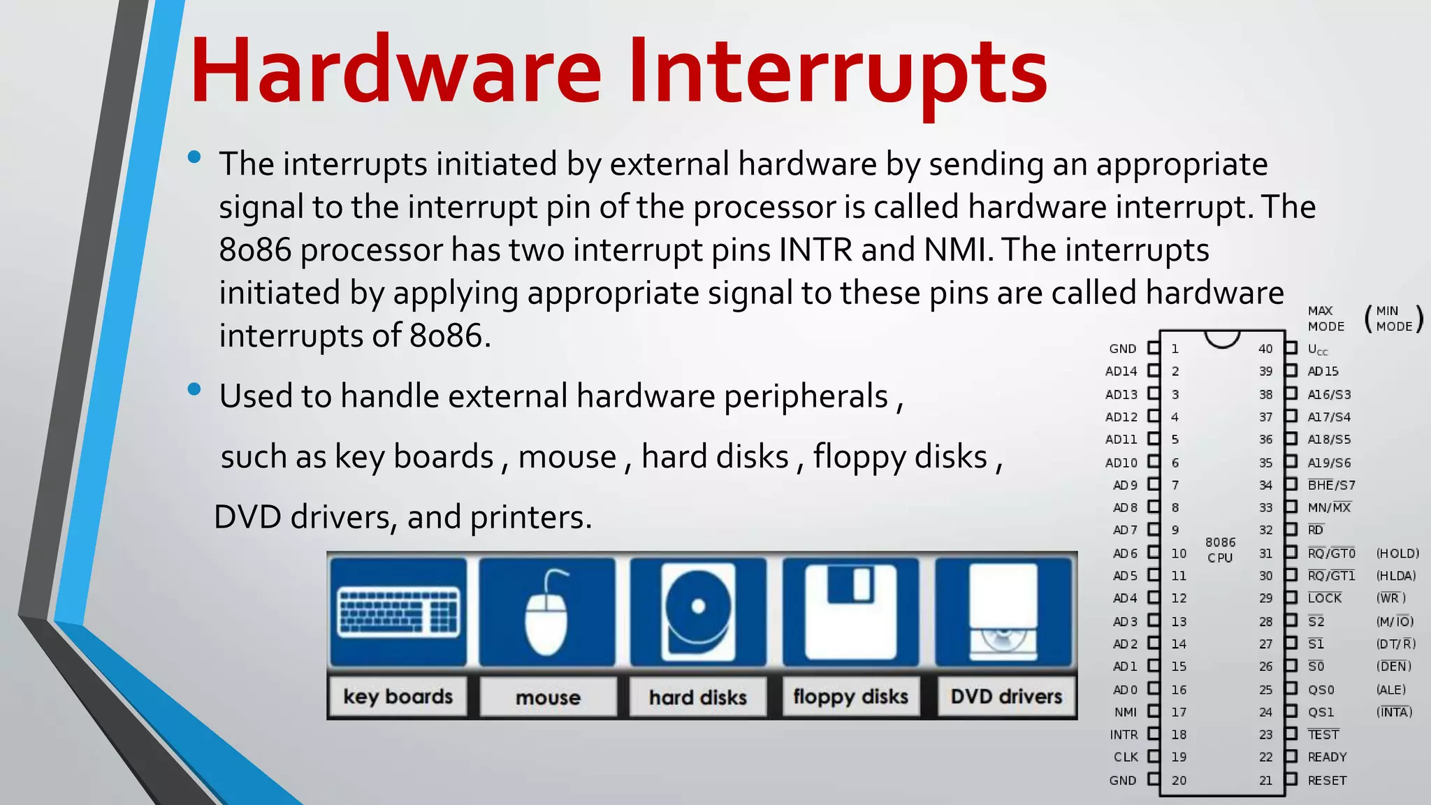 Interrupt in real time system | PPTX | Operating Systems | Computer Software and Applications