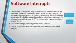 Interrupt in real time system | PPTX