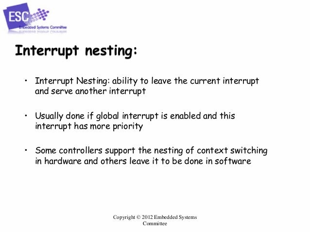 Interrupts