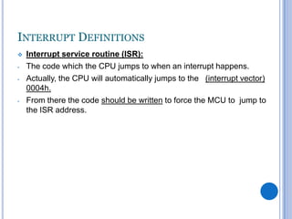 Interrupts | PPTX